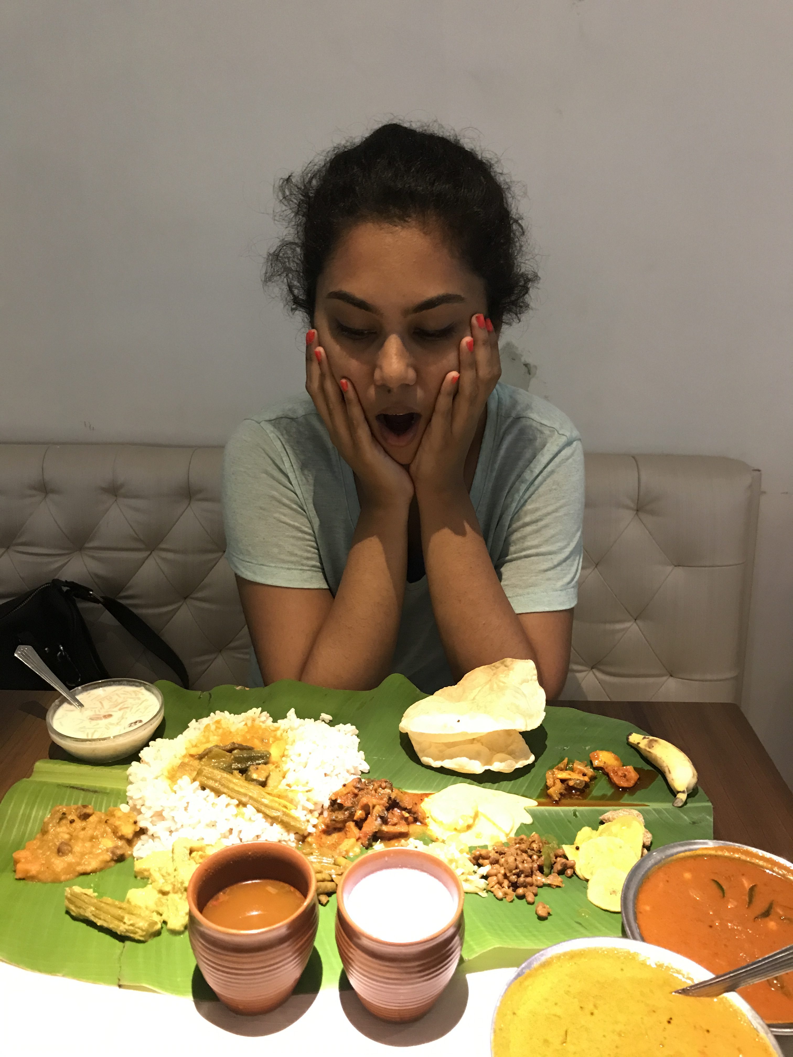 sadhya thali just kerala | That Goan Girl